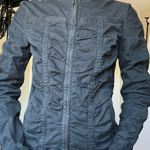 Mango | Jackets & Coats | Mango Small Ruched Jacket | Poshmark